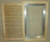 12x18 Wood Return Air Filter Grille: Stain Grade Wood